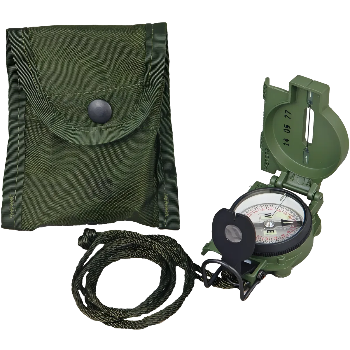 Cammenga 3H Tritium Lensatic Compass with Case - US Military Issue ...
