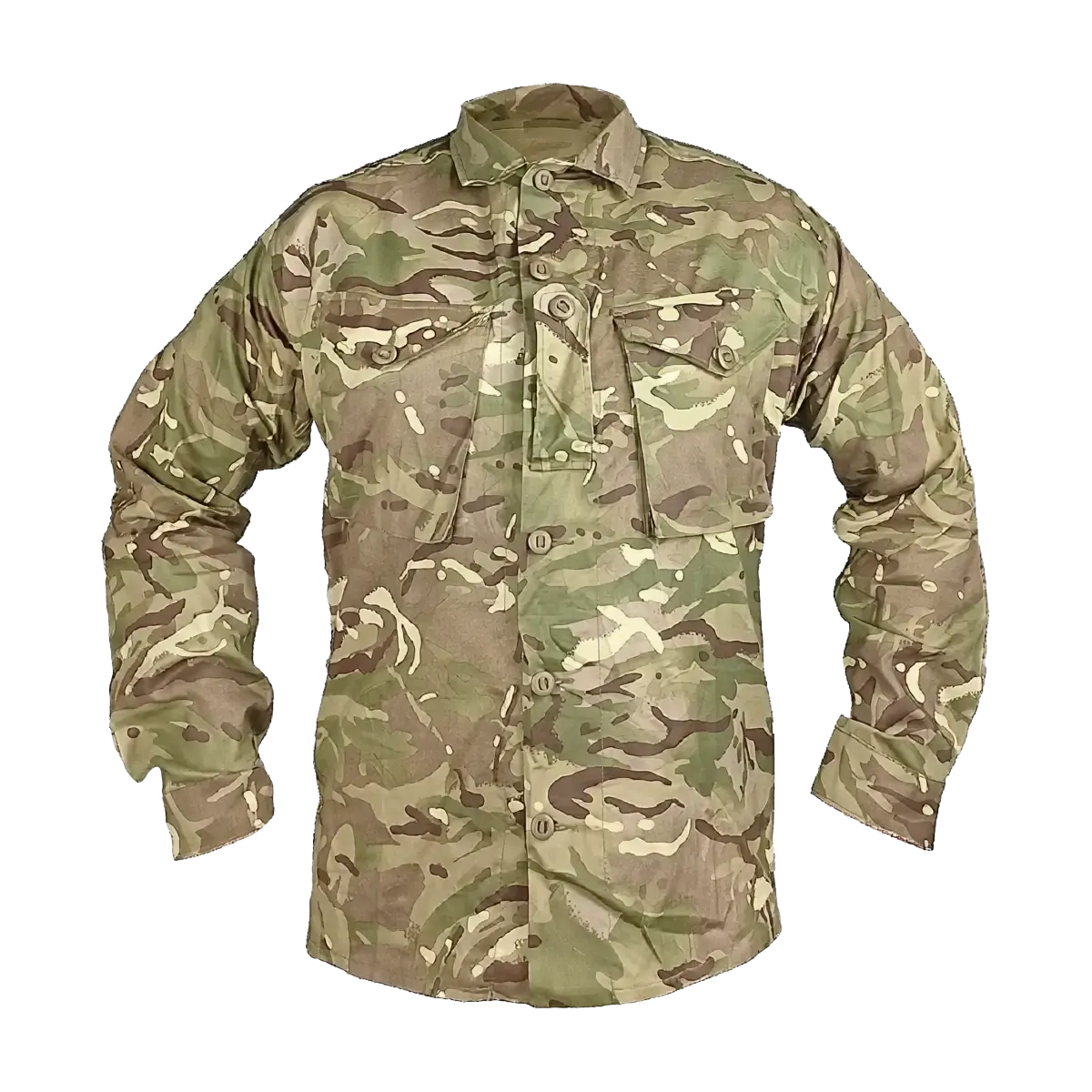 British Army MTP Barracks Shirt - Genuine Issue CS95 Multi-Terrain Camo ...