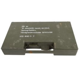 German Army Grenade Storage Box - Bundeswehr DM51 Surplus Case | Keep ...