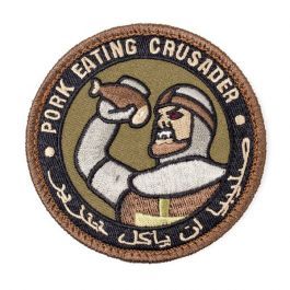Pork Eating Crusader Morale Patch | Keep Shooting