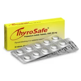 ThyroSafe 65mg Potassium Iodide Tablets - FDA Approved | Keep Shooting