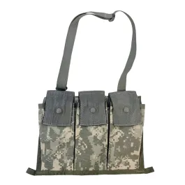 US Military 6-Mag Bandoleer Ammo Pouch - ACU Digital Camo | MOLLE II ...