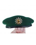German Military Red Wool Beret | Keep Shooting